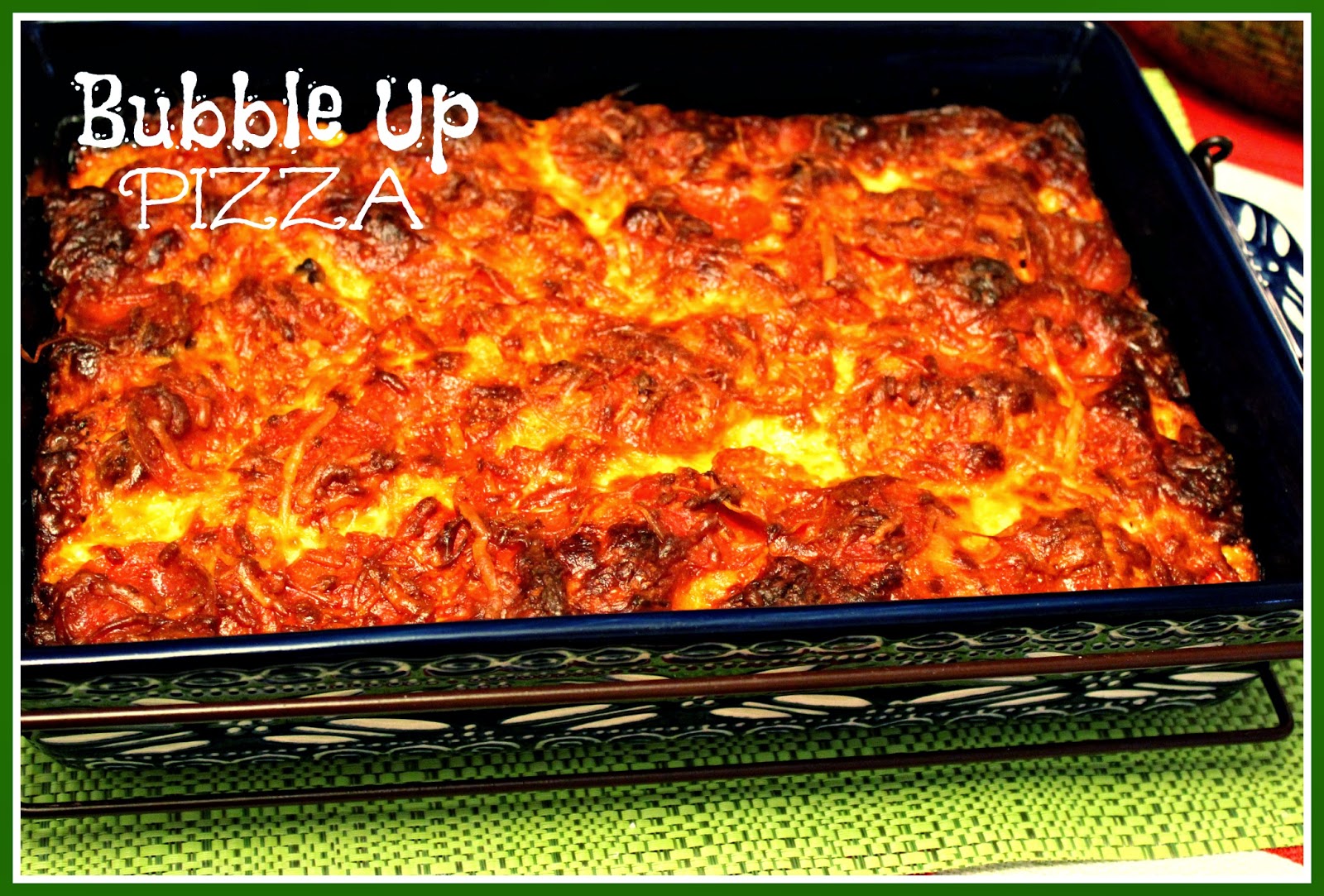 Sweet Tea and Cornbread: Bubble Up Pizza!