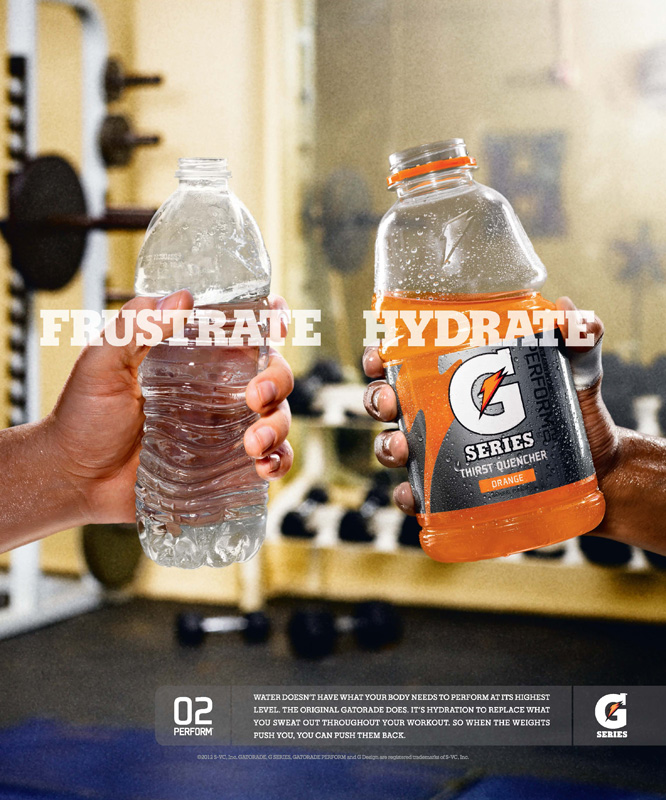 Ann's Media Log: Gatorade for the win