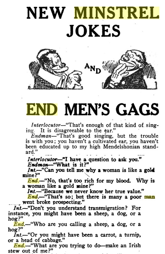 Tique Talk by Marianne Dow: The Minstrel Mail Man: Lima's First Mail ...