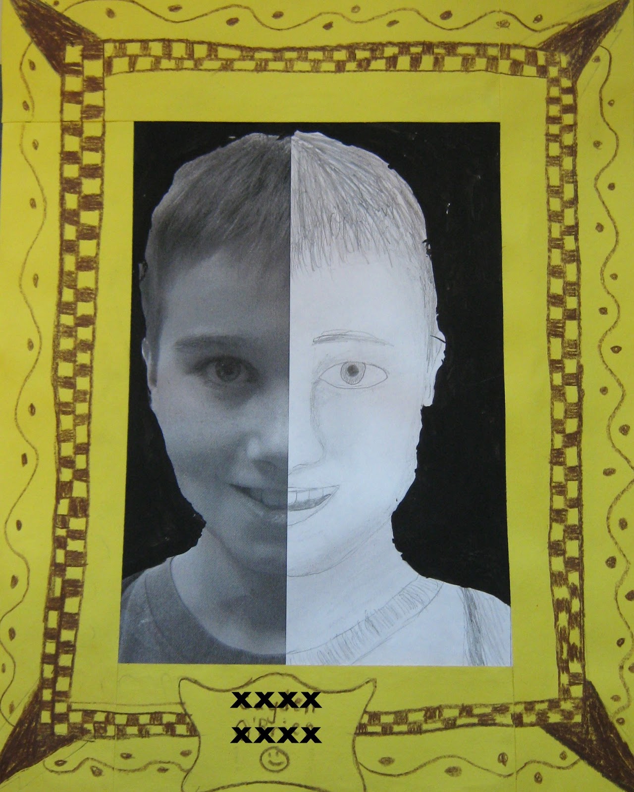 Art in the Middle...school: Golden Frames