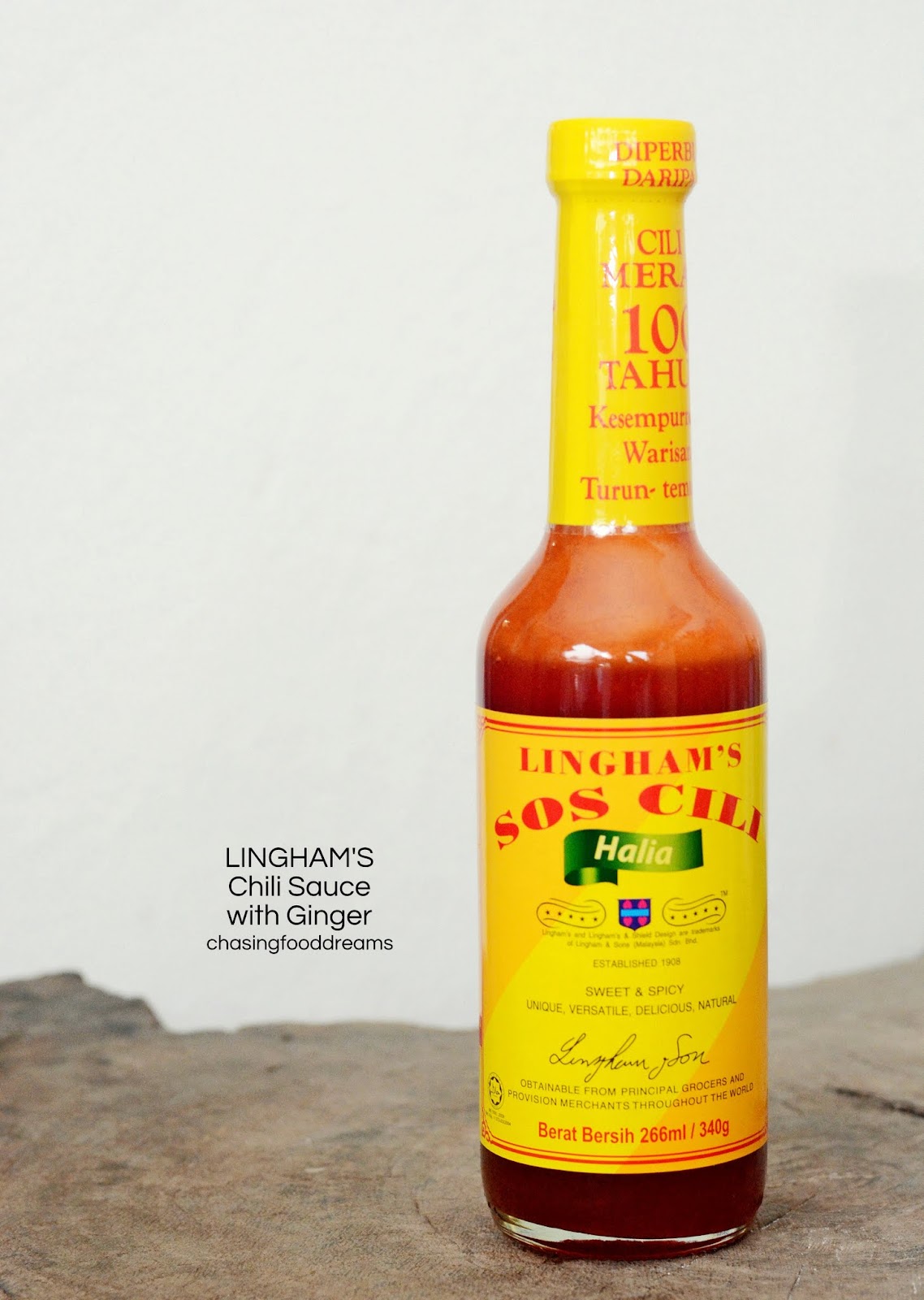 CHASING FOOD DREAMS: Recipe: Lingham’s Chili Sauce with Ginger Salmon ...