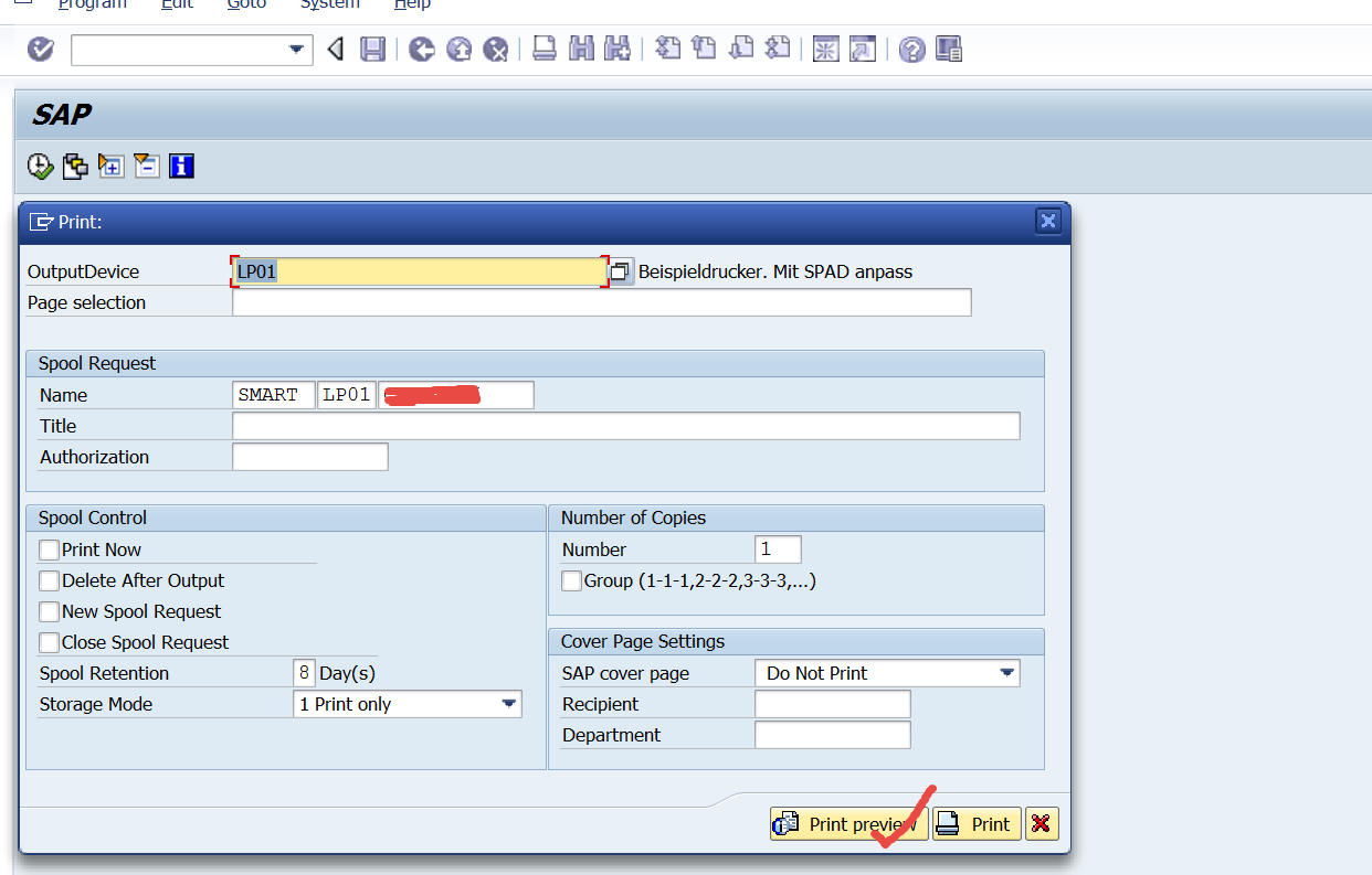 TECHSAP : 8. Smartform : Displaying address on a Smartform Window