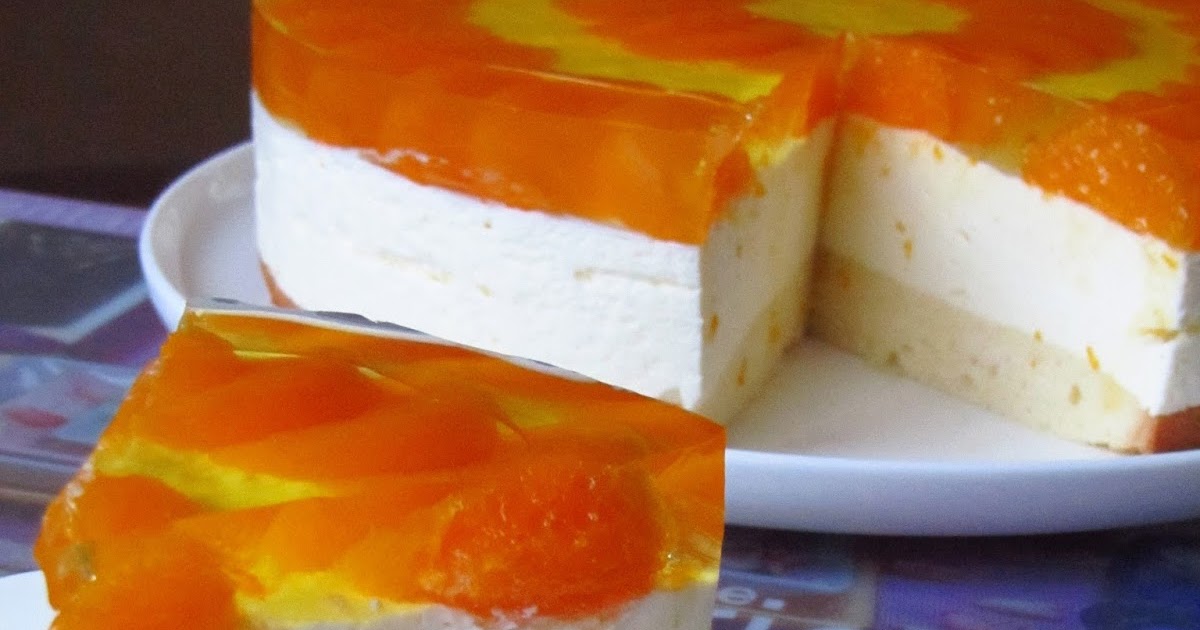 Ritos receptai : Maskarponės sūrio tortas su mandarinais