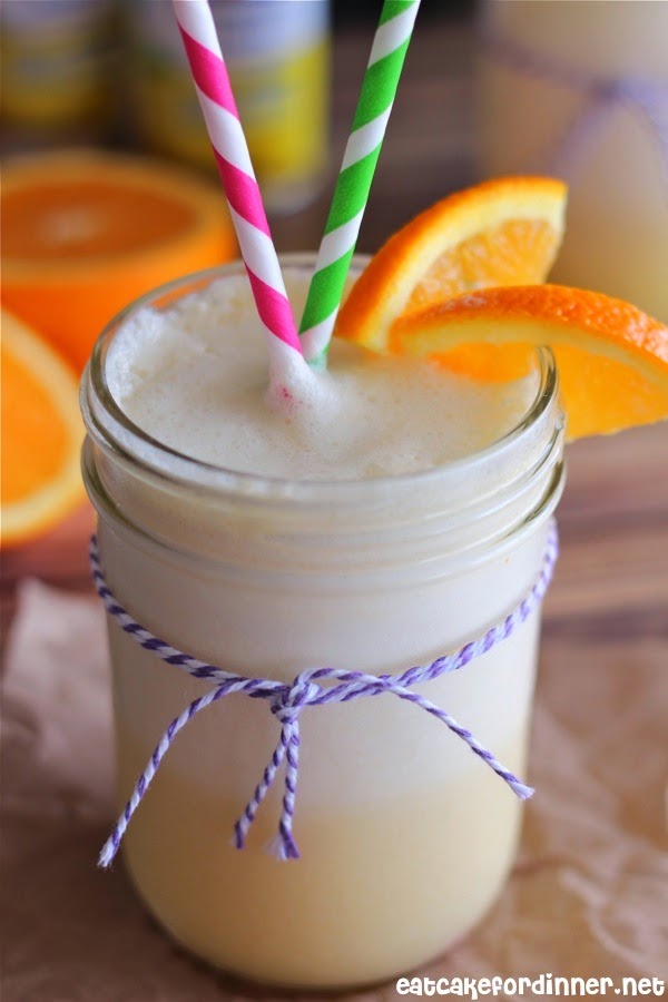 Eat Cake For Dinner: Frothy Sunrise Punch