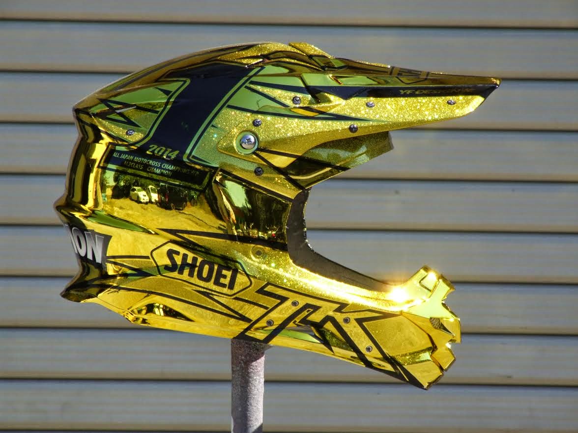 Racing Helmets Garage: Shoei VFX-W T.Katsuya All Japan MX IA2 Class ...