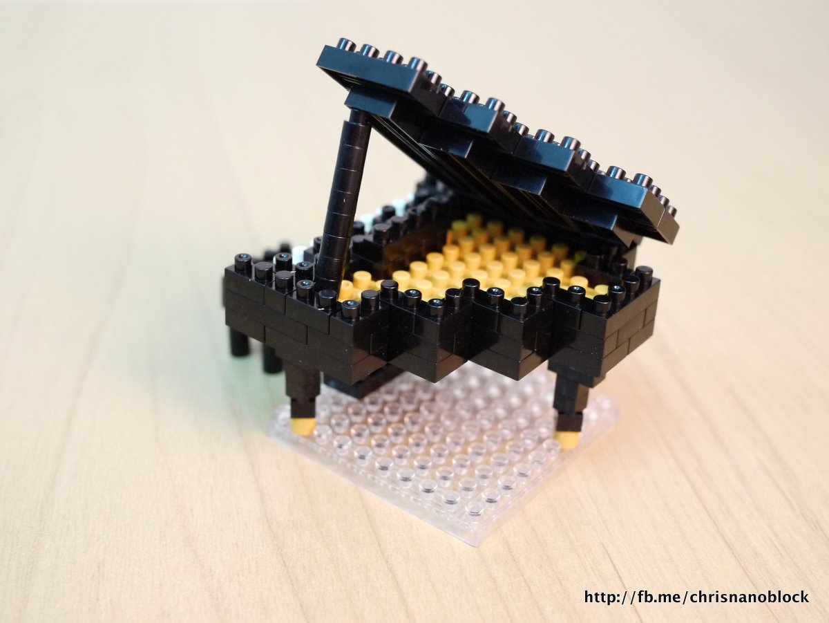 Christopher Tan: nanoblock Grand Piano Review
