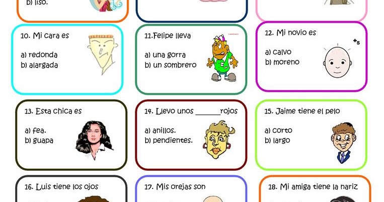 Profe Brunele: Descripcion Juego Quien es Quien