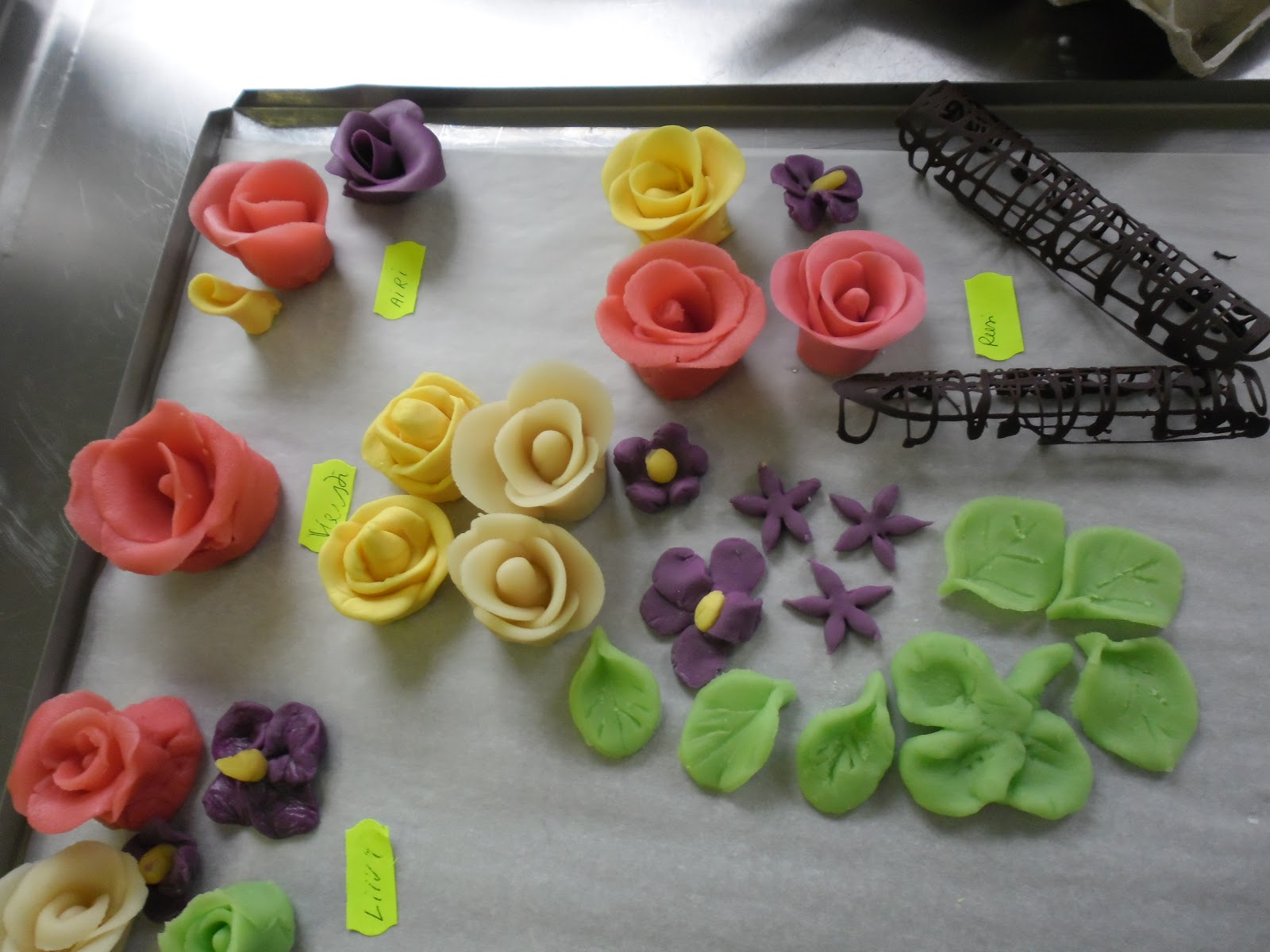 Torditeraapia: Martsipanist roosid