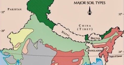 6 Types Of Soil In India Map - Map