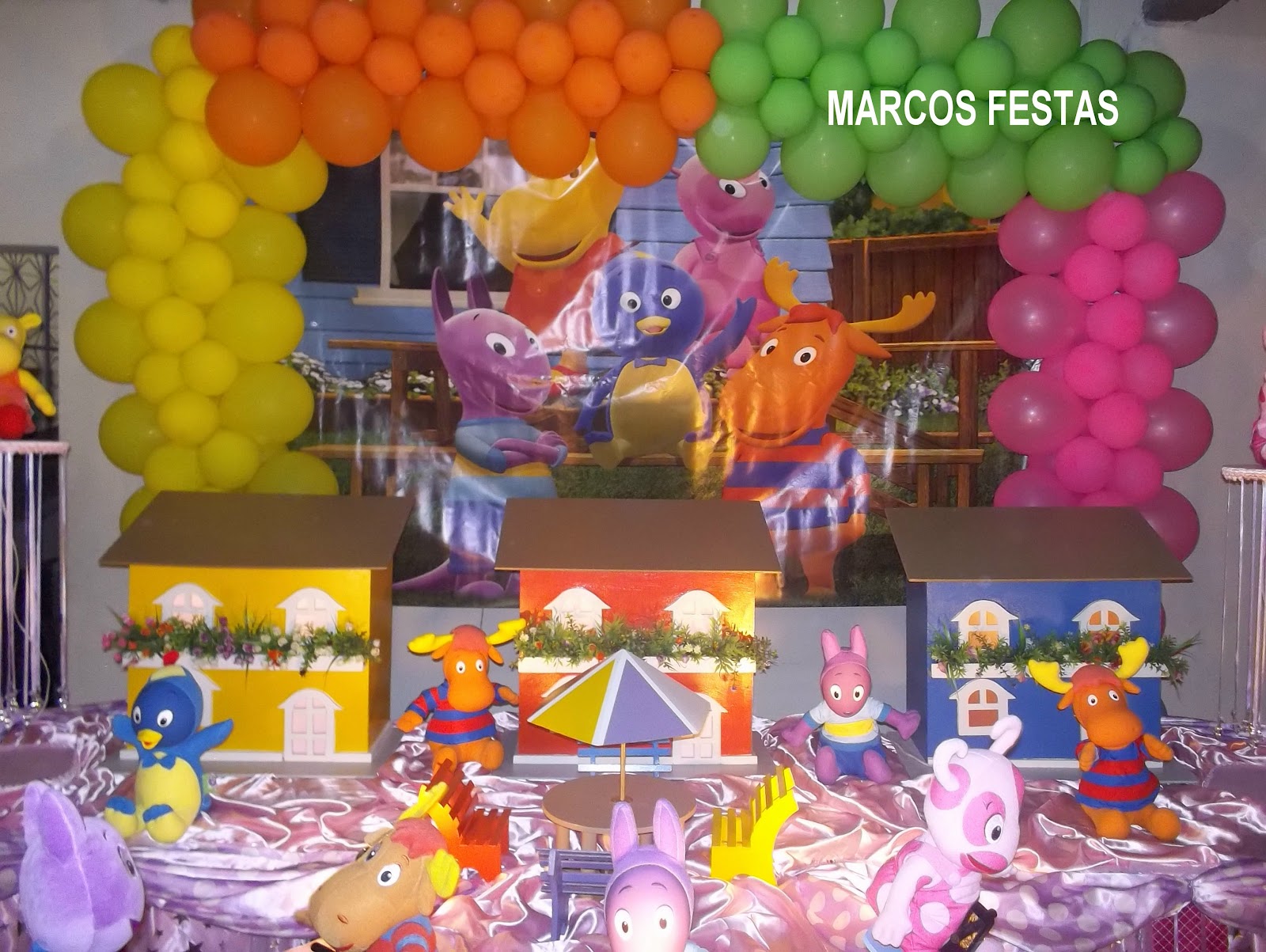 Marcos Festas: FESTA DO BACKYARDIGANS - 2 ANOS DA SOPHIA