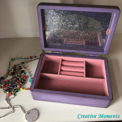 Custom Purple Jewelry Box