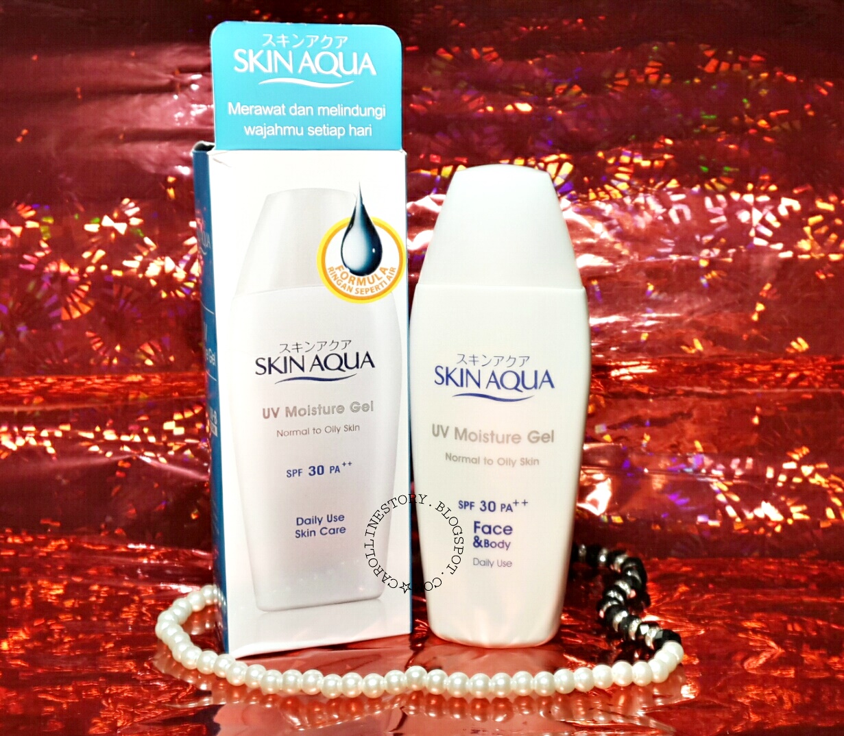 REVIEW] SKIN AQUA UV MOISTURE GEL SPF 30 PA++ (SUNSCREEN BAGUS UNTUK ...