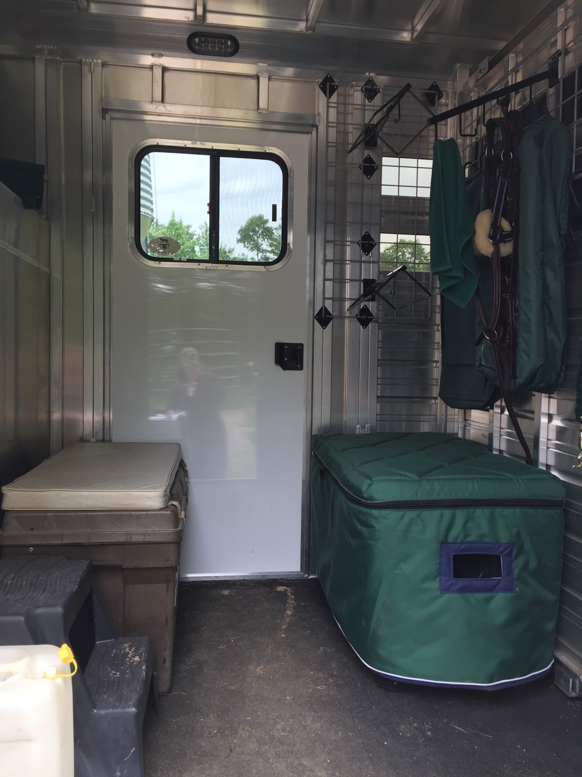 What's in YOUR tack room? Trailer Edition