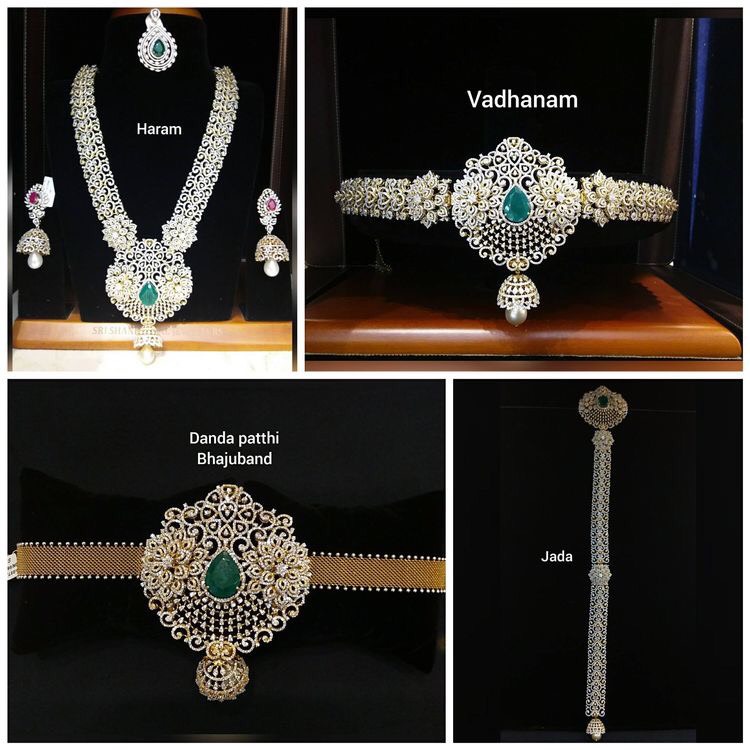 4 in1 Diamond Long Chain - Jewellery Designs