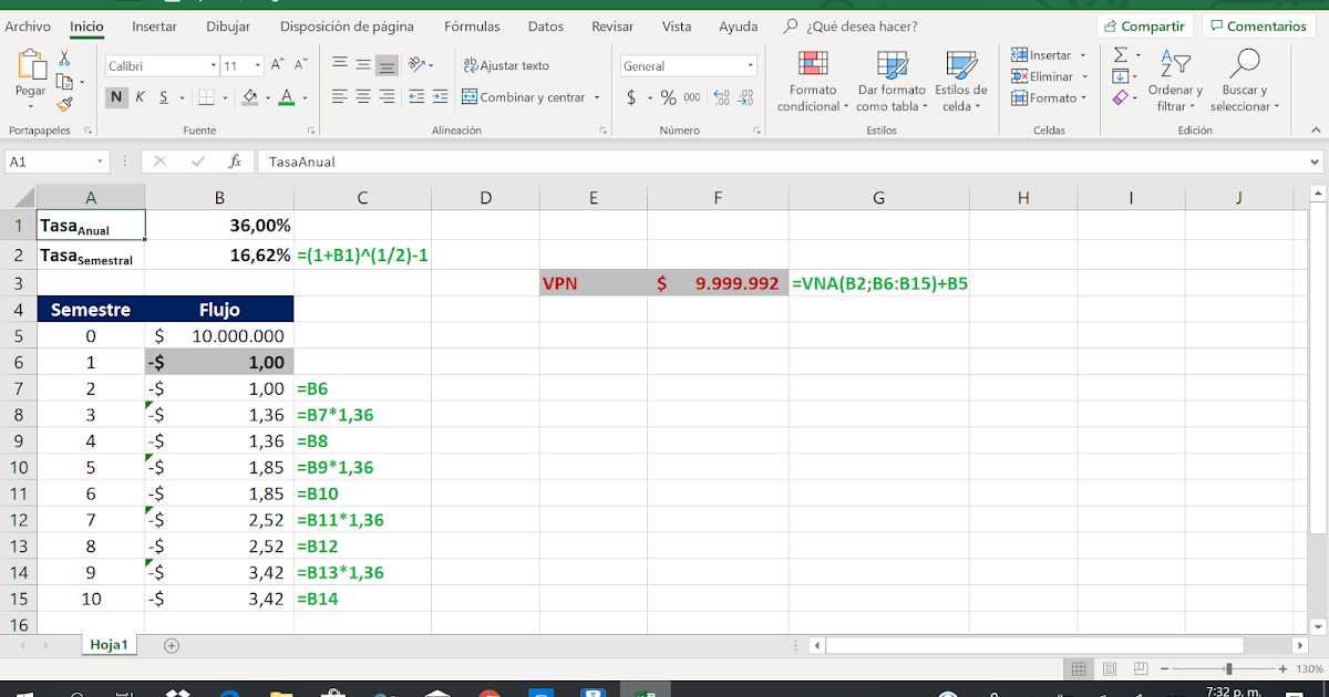 Finanzas, excel, vba, sql y algo más...: Finanzas: Préstamo Banco Cooperativo, Ejercicio 4.8 ...