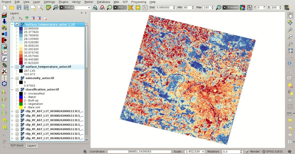 From GIS to Remote Sensing: Estimation of Land Surface Temperature with ...
