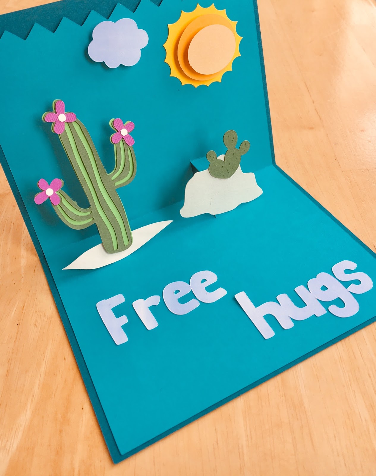 The Cropping Canuck: Pop-Up Cactus Valentine Cards - Design Space file ...