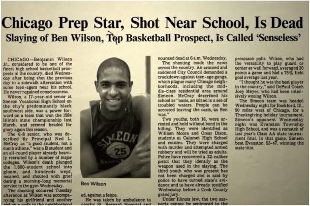 La Escalera de Iakob: El asesinato de Benji Wilson