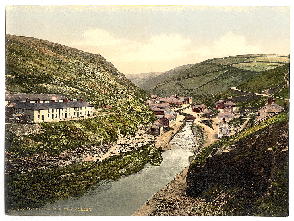 24 Color Photos of Cornwall, England More Than 100 Years Ago ~ Vintage ...