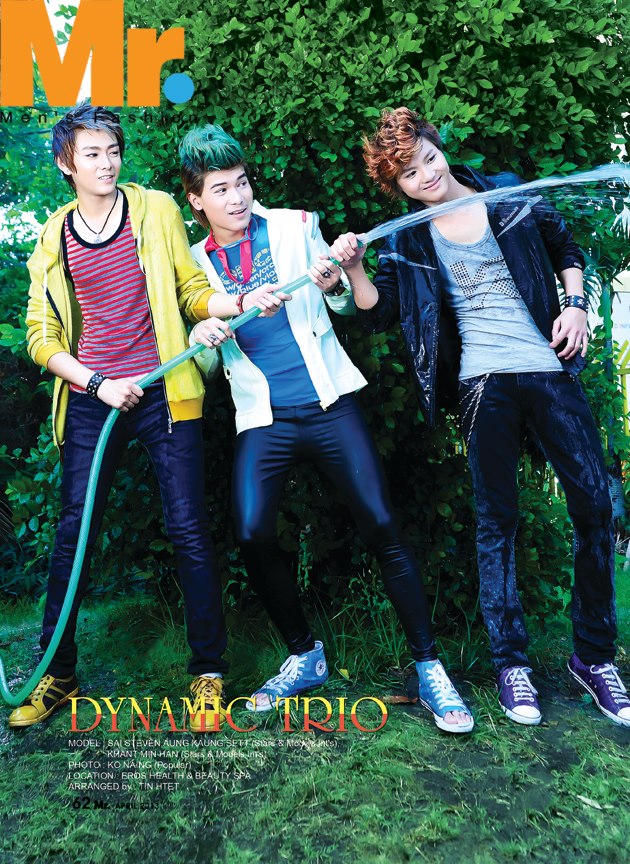 M y a n m a r H u n k s: Sai Steven, Aung Kaung Set and Khant Min Han ...