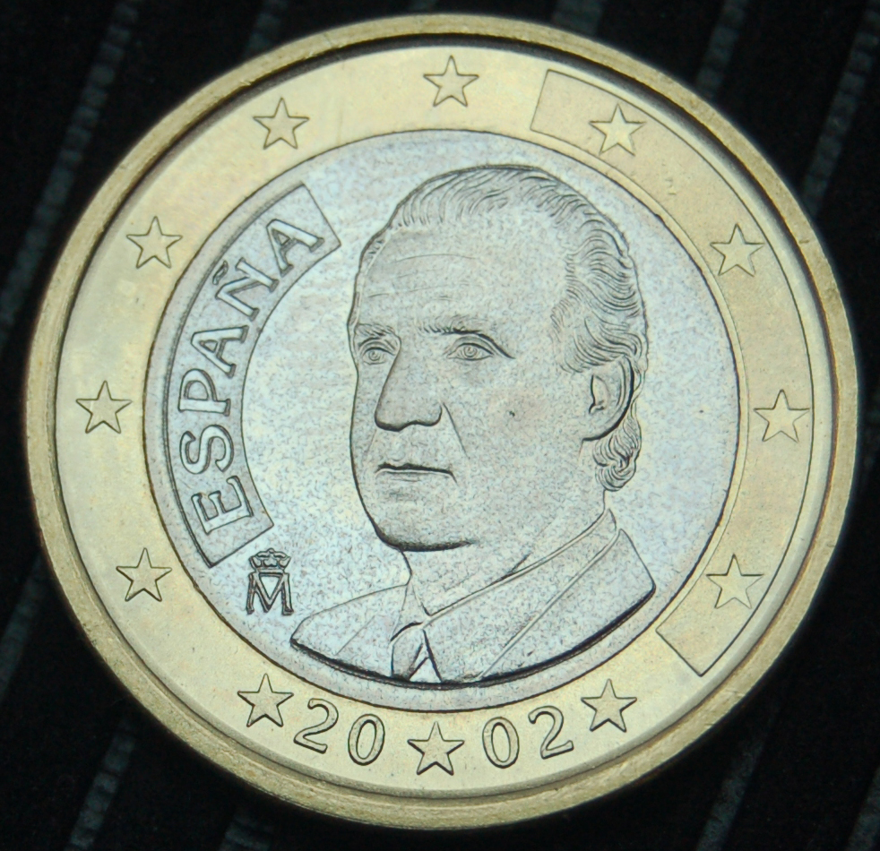 Nosoloerrores: 2002 - 1 Euro España - "REPINTADA"