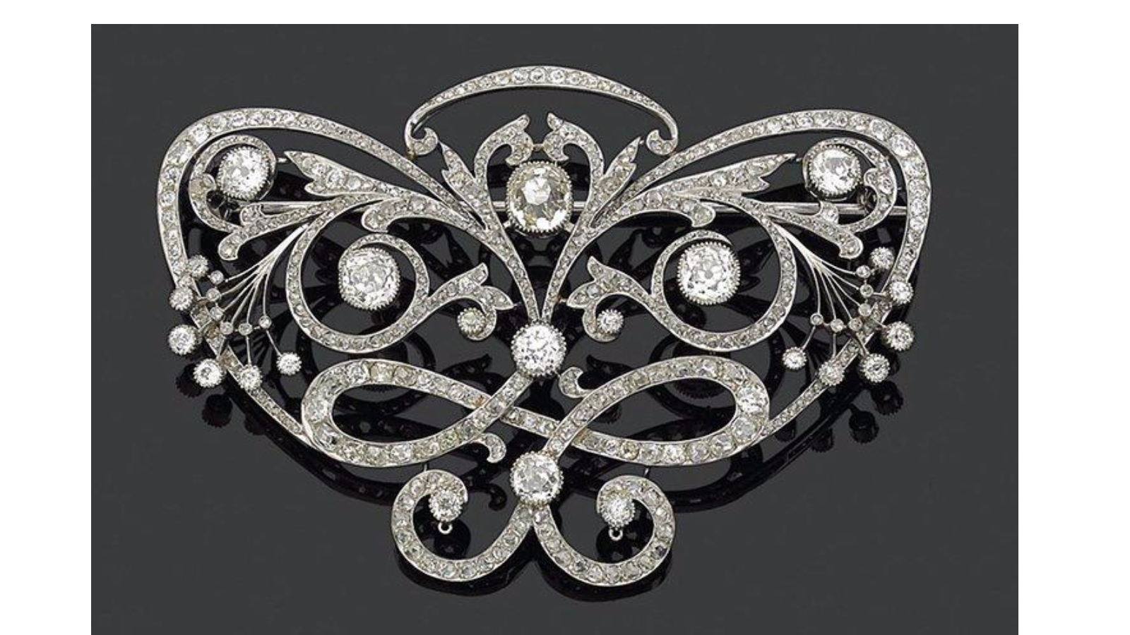 Queen Mathilde: Jewels: Butterfly Brooch