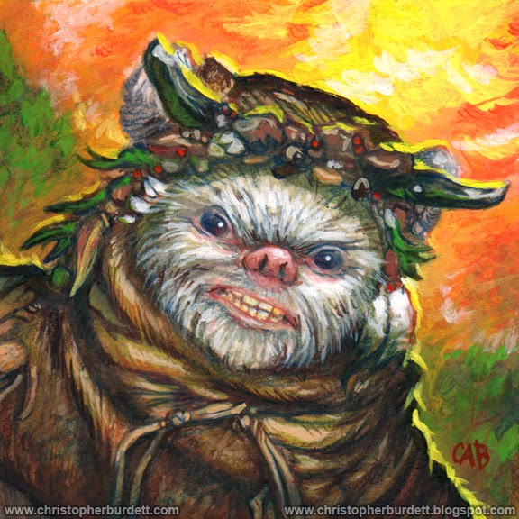 The DOODLES, DESIGNS, and aRT of CHRISTOPHER BURDETT: Chief Chirpa