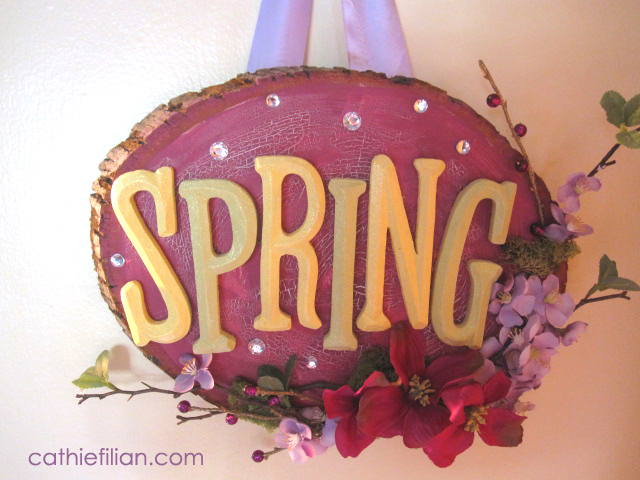 Cathie Filian: Make This: Springtime Door Decor