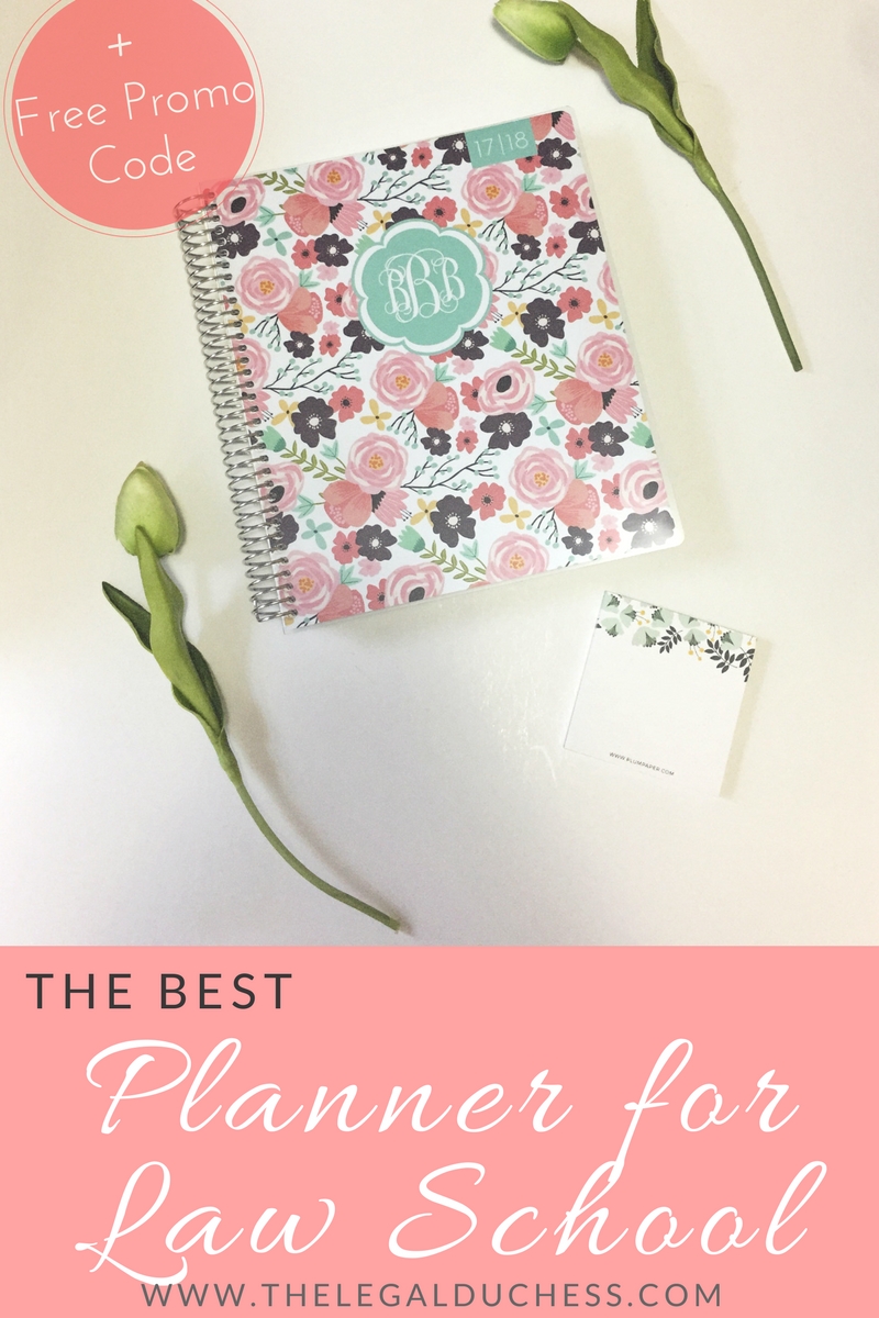 The Best Planner for Law School + Free Promo Code! - The Legal Duchess
