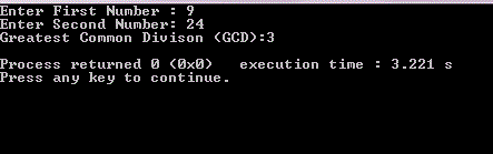 Find Greatest Common Divisor (GCD) of two numbers c++ program ~ C++ ...