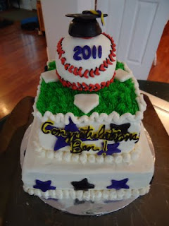 Cat's Cake Creations: Graduation Cakes 2011