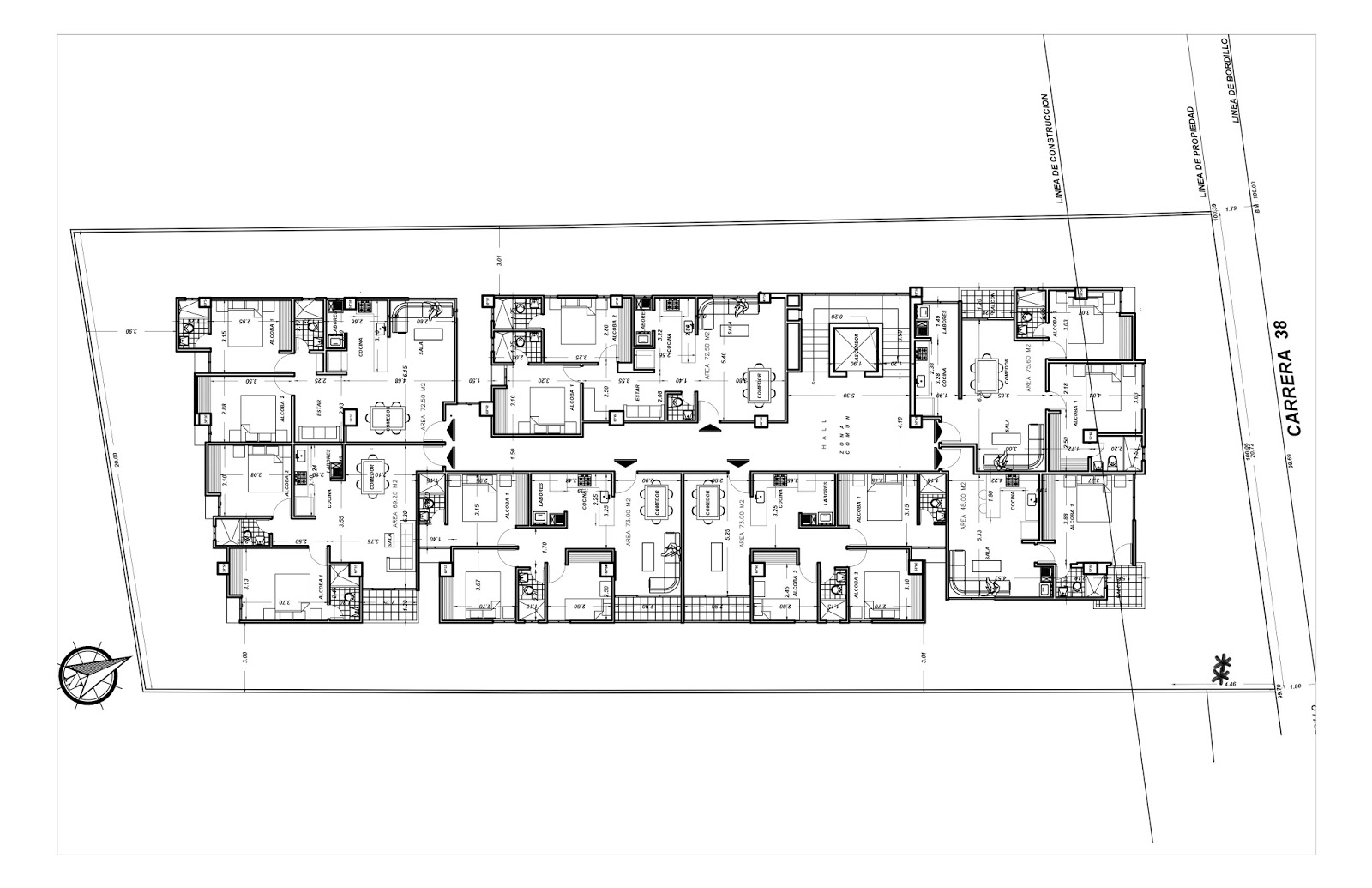 Planos Generales ~ EDIFICIO BREMEN
