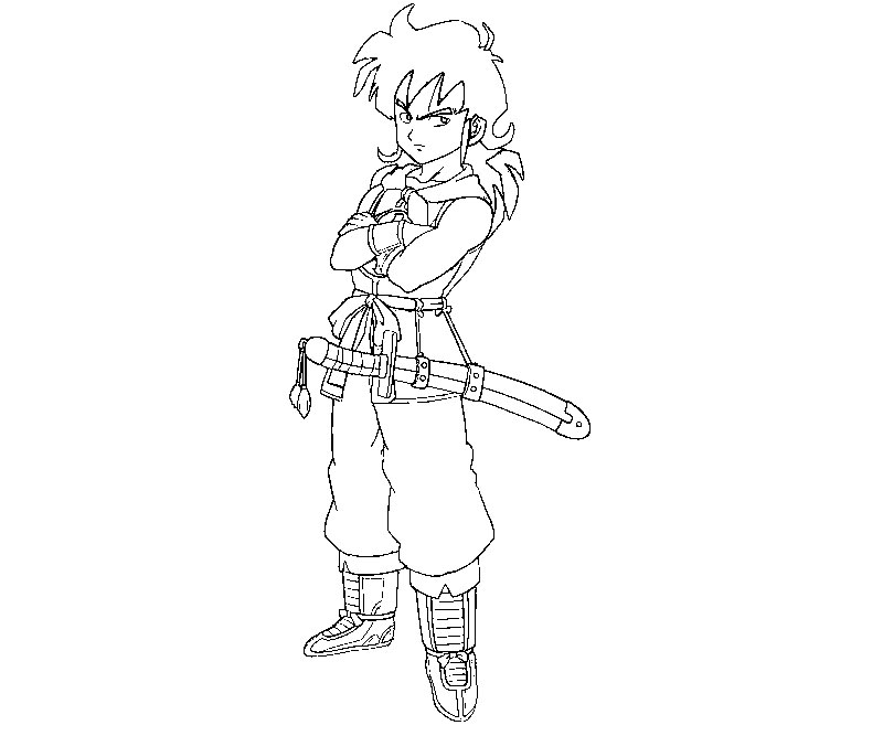 Yamcha Coloring Pages Coloring Pages