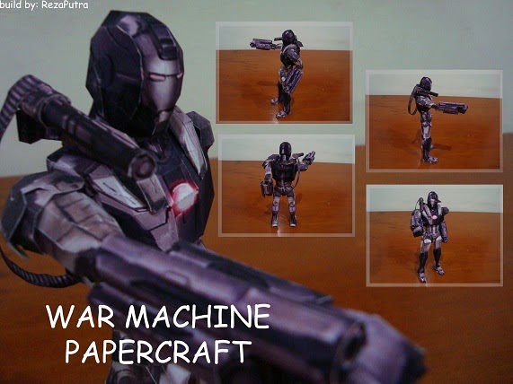 PUTRA'S BLOG: Ironman Papercraft - War Machine