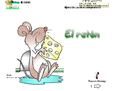 BLOG "LENGUA 1º - JB": LEEMOS EL CUENTO: EL RATÓN
