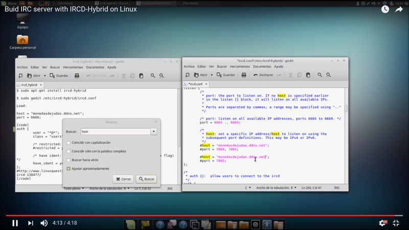 LAS MONEDAS DE JUDAS: Montar un servidor IRC con IRCD-Hybrid sobre GNU ...