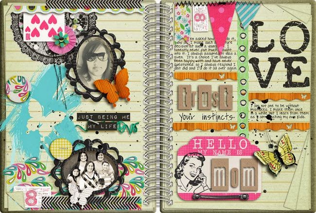 {.Bendito Scrap.}: Inspiração: Smash Book!