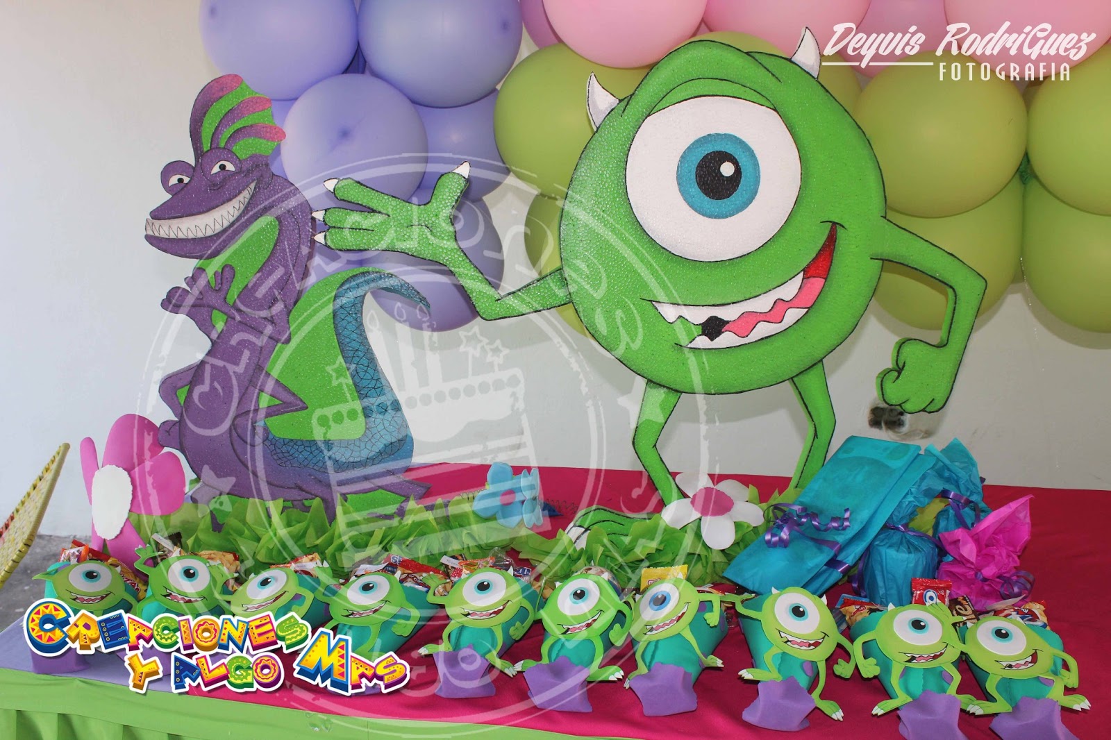 FIESTA MONSTER INC - PARTY MONSTER INC - Creaciones y Algo Mas