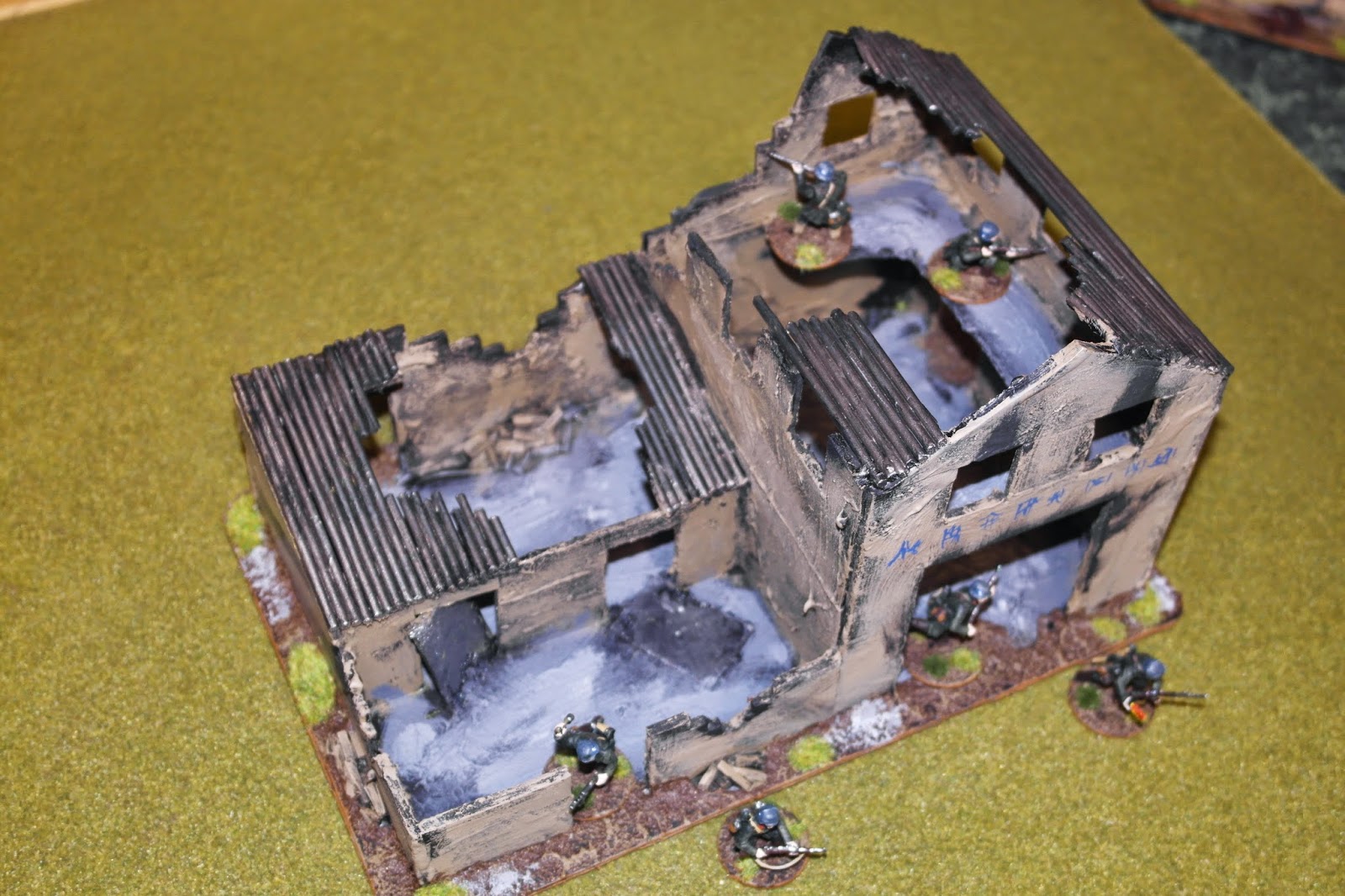 Turbil Miniatures: 28mm WWII ruins