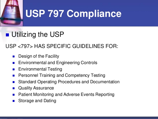 Important Facts about USP 797 Standards for Hospitals