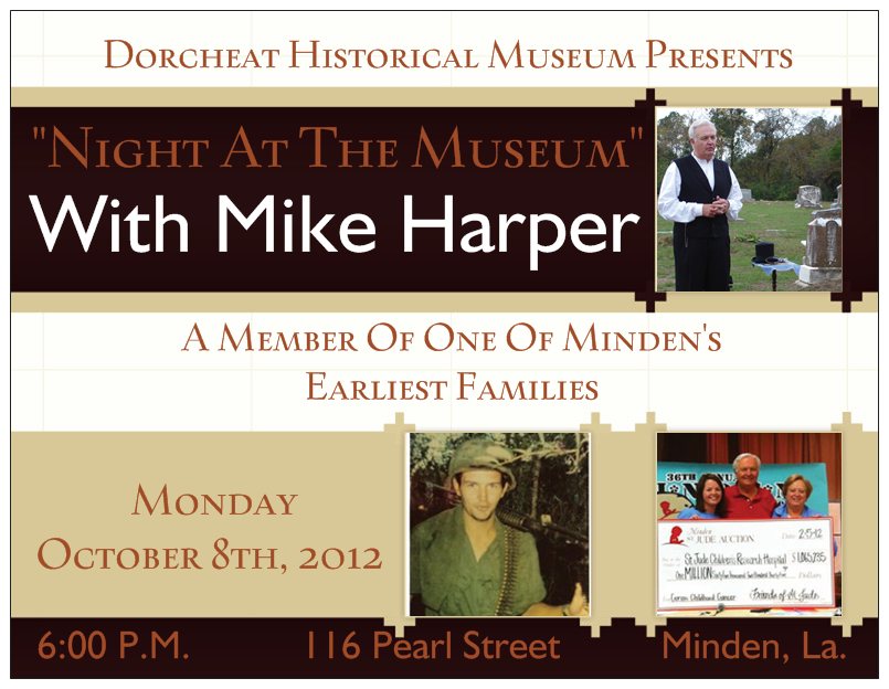 Dorcheat Historical Association & Museum, Inc. In Minden, Louisiana ...