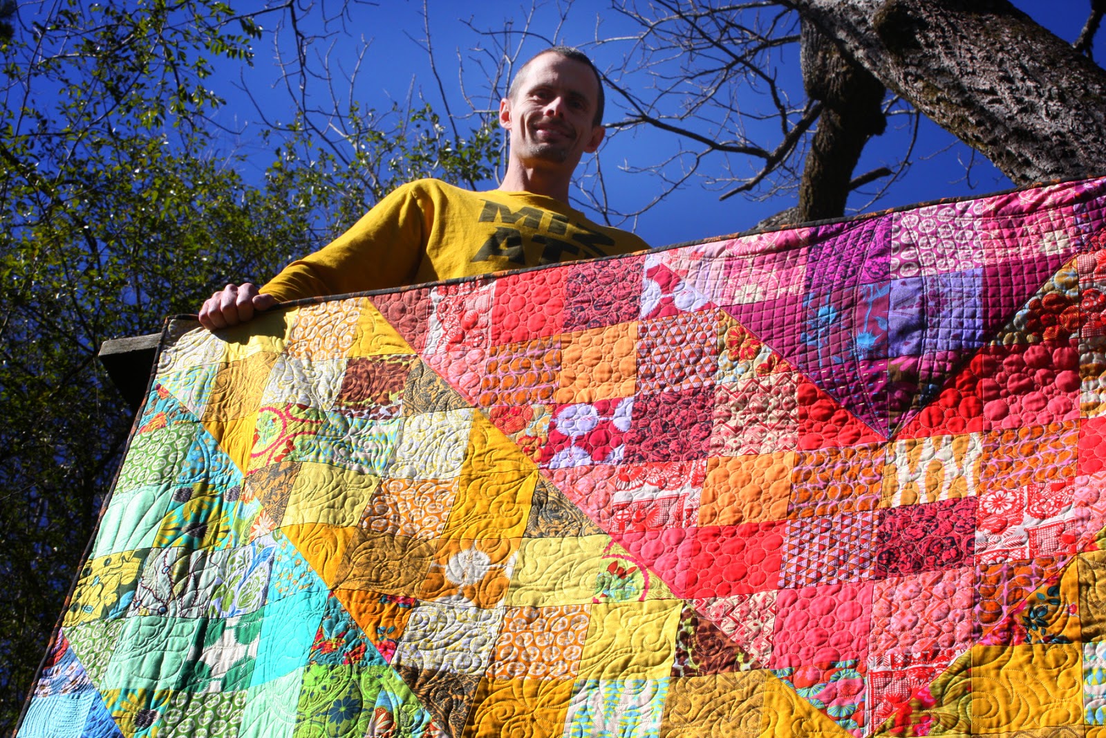 Old Red Barn Co.: Color Dive Quilt