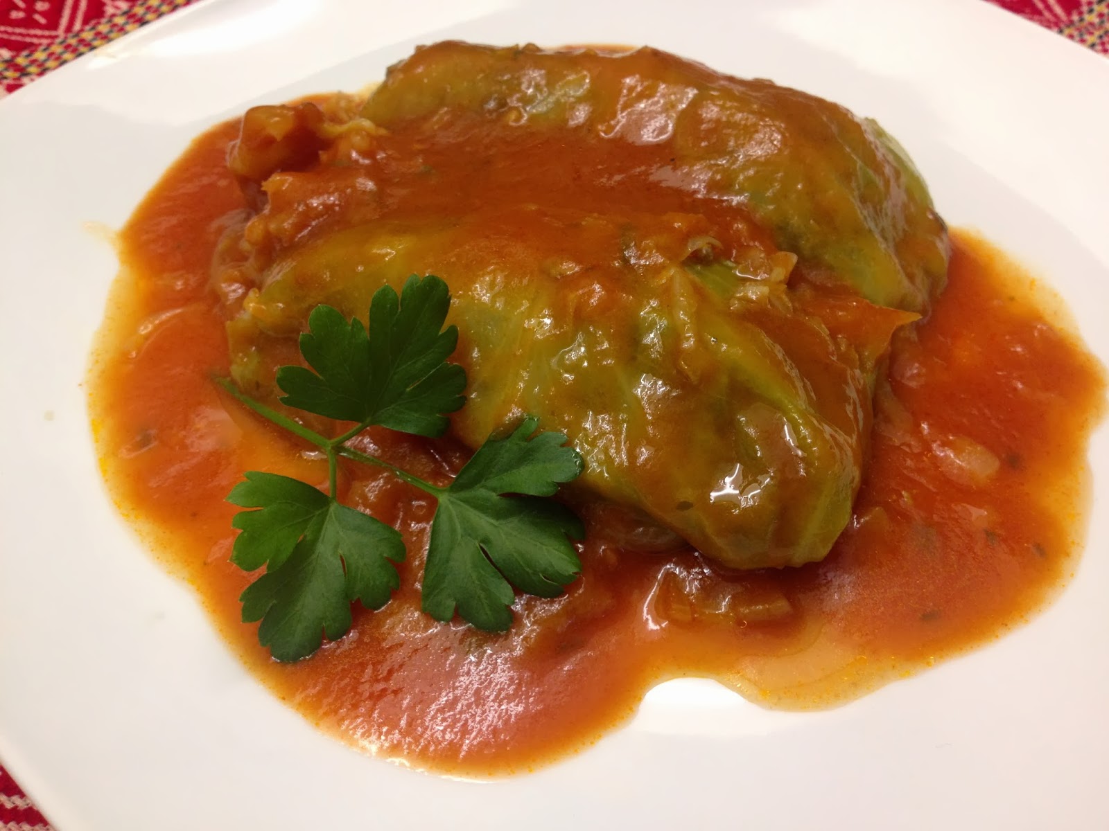 One Classy Dish: Sarma - Stuffed Cabbage Roll