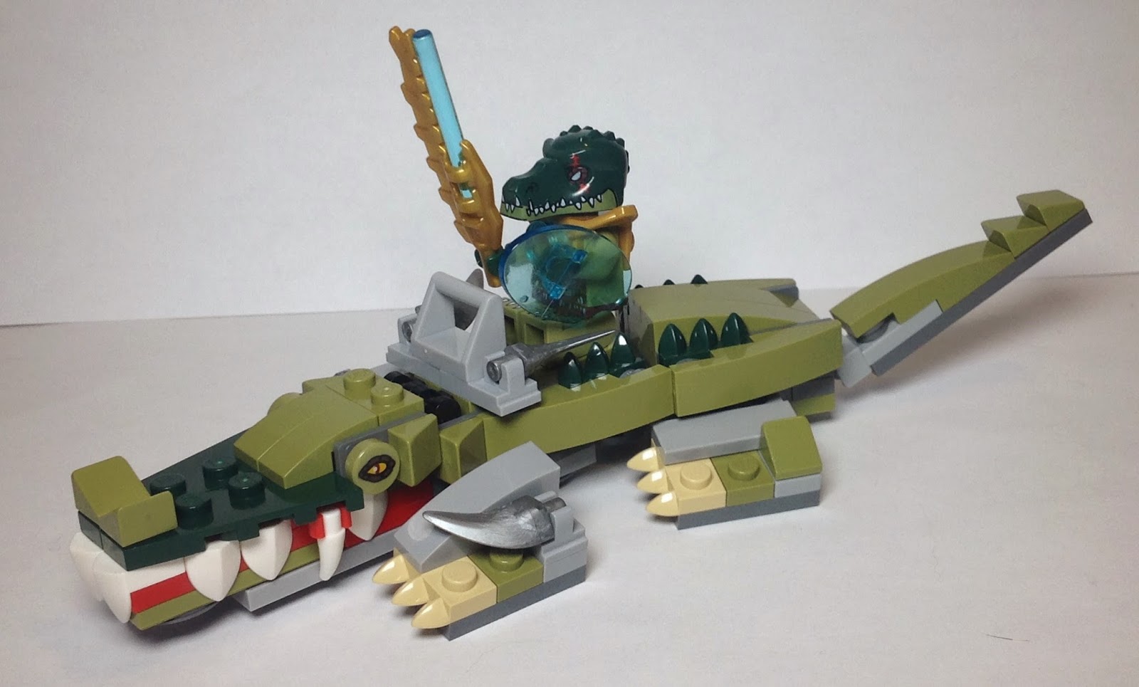 Dark Cloud Blogs: LEGO Chima Crocodile Legend Beast Review for MFZ