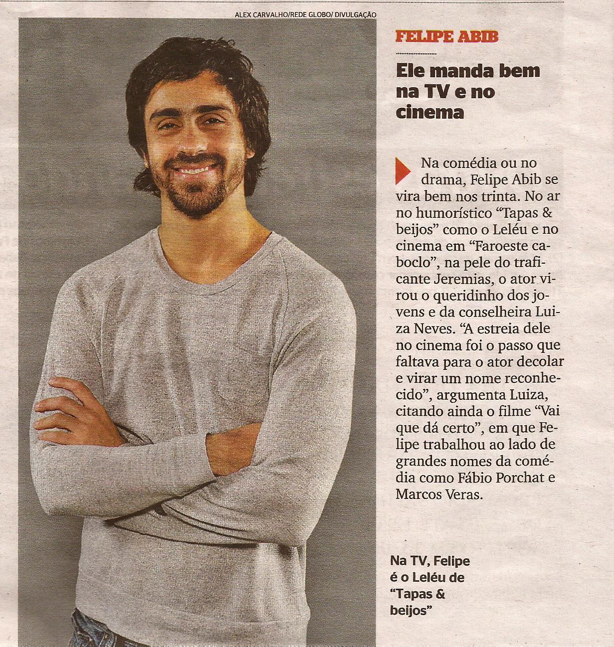 Felipe Abib é Destaque no Jornal Extra – Condé+