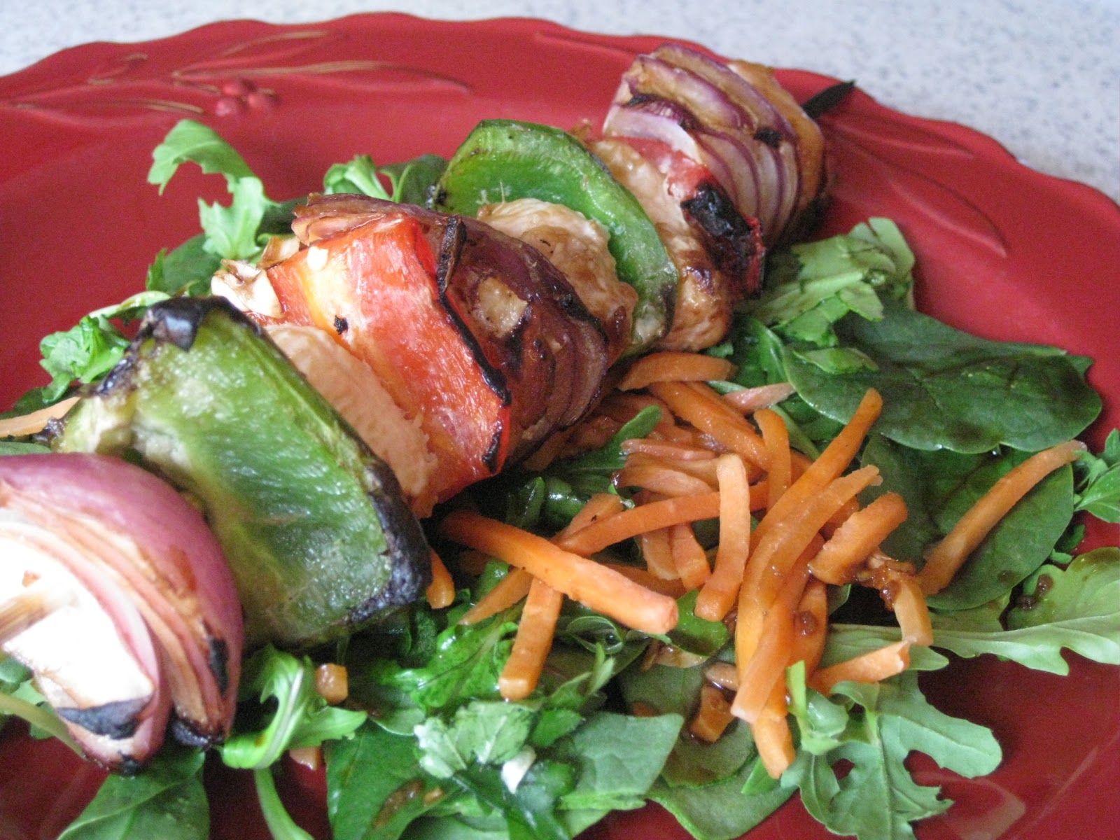 Two {Sisters} in the Kitchen: Asian Chicken Kebabs