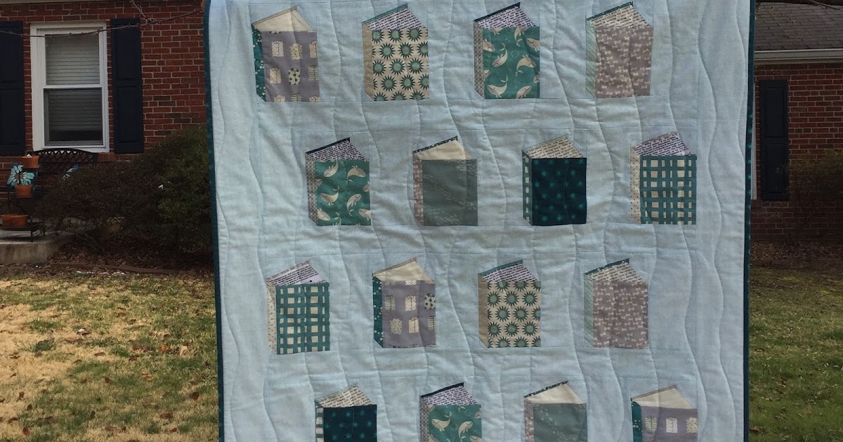 A Blue Sky Kind of Life: Tall Tales quilt: A finish!