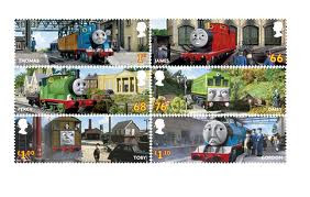 The Stamp Collecting Round-Up: Thomas the Tank Engine Stamps Steam Ahead