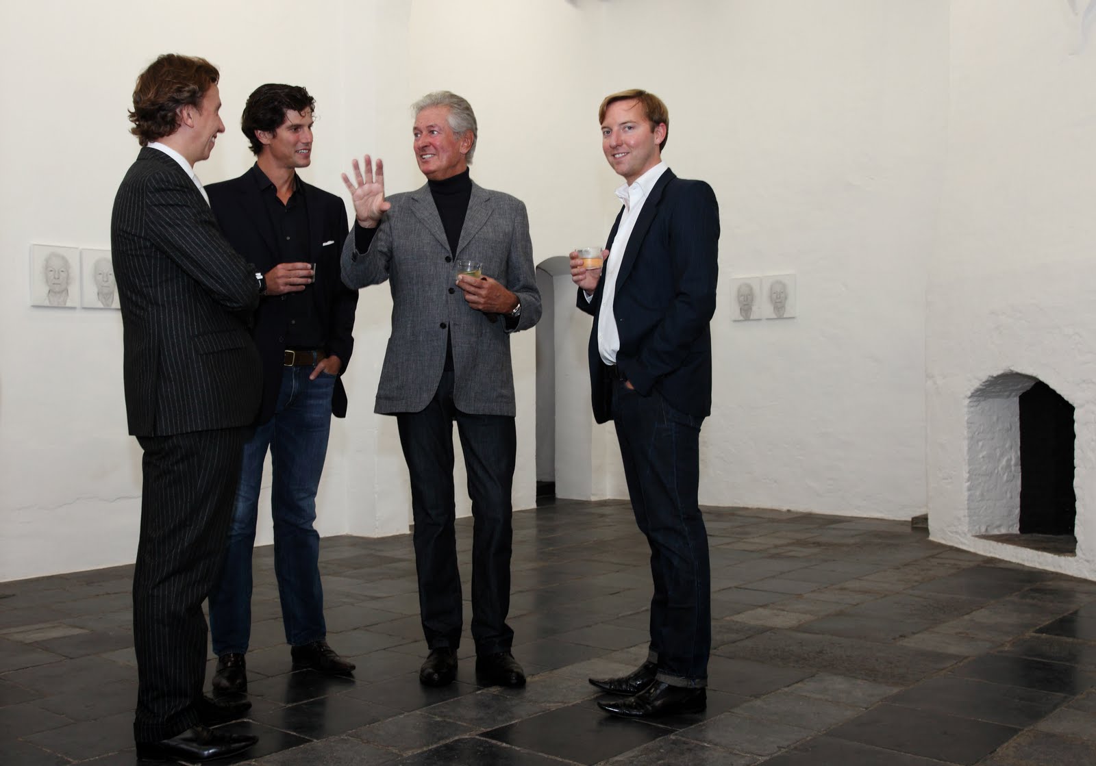 AXELVERVOORDTGALLERY: Opening of the Roman Opalka exhibition at the ...