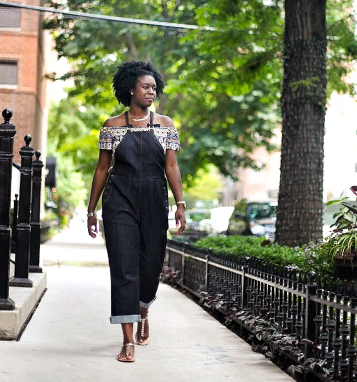 The Tell Tale Tasha: Farmer Chic? | Named Ronja Dungarees & McCall's 7543